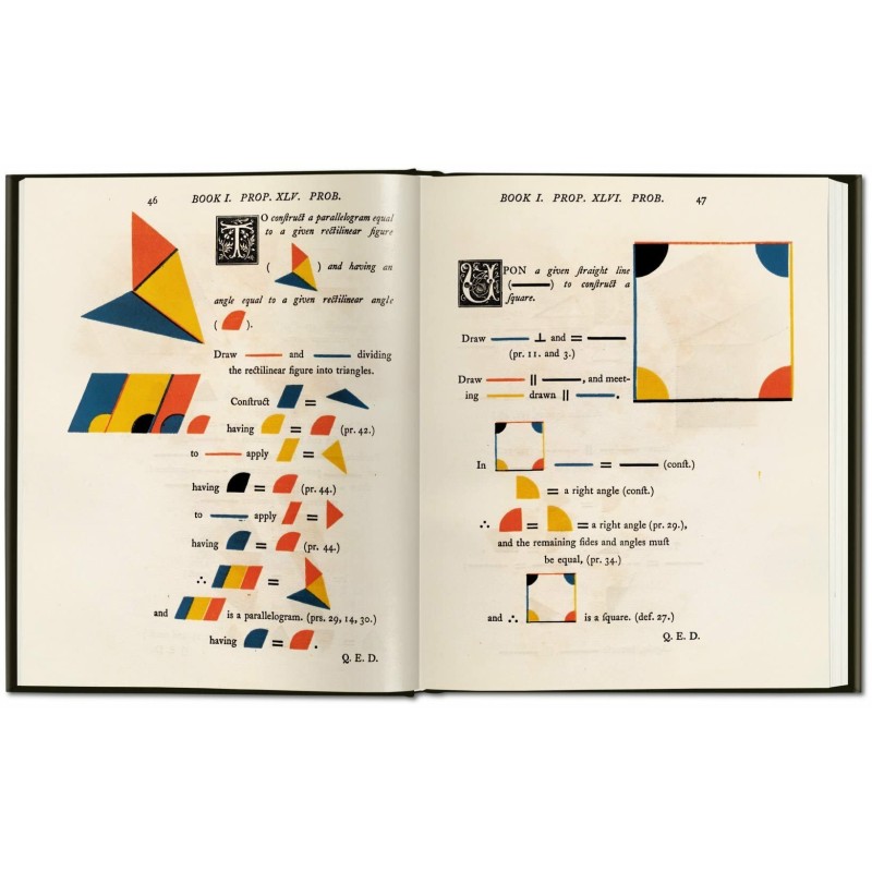 Oliver Byrne. The First Six Books of the Elements of Euclid - Teşvikiye Patika Kitabevi