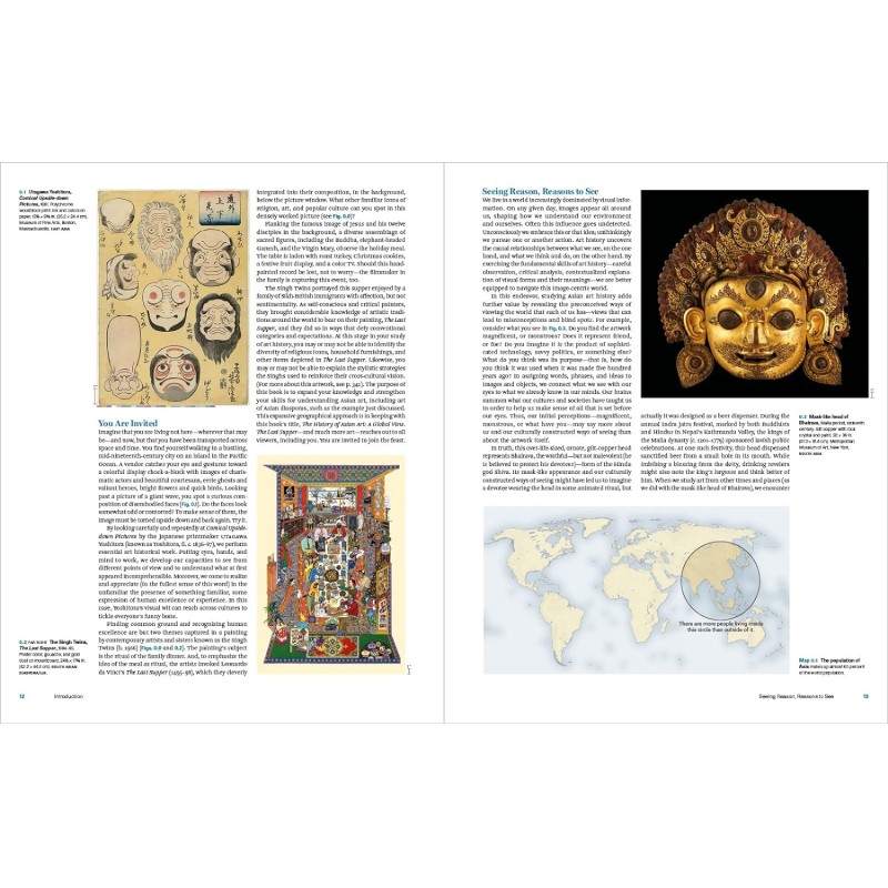 The History of Asian Art: A Global View - Teşvikiye Patika Kitabevi
