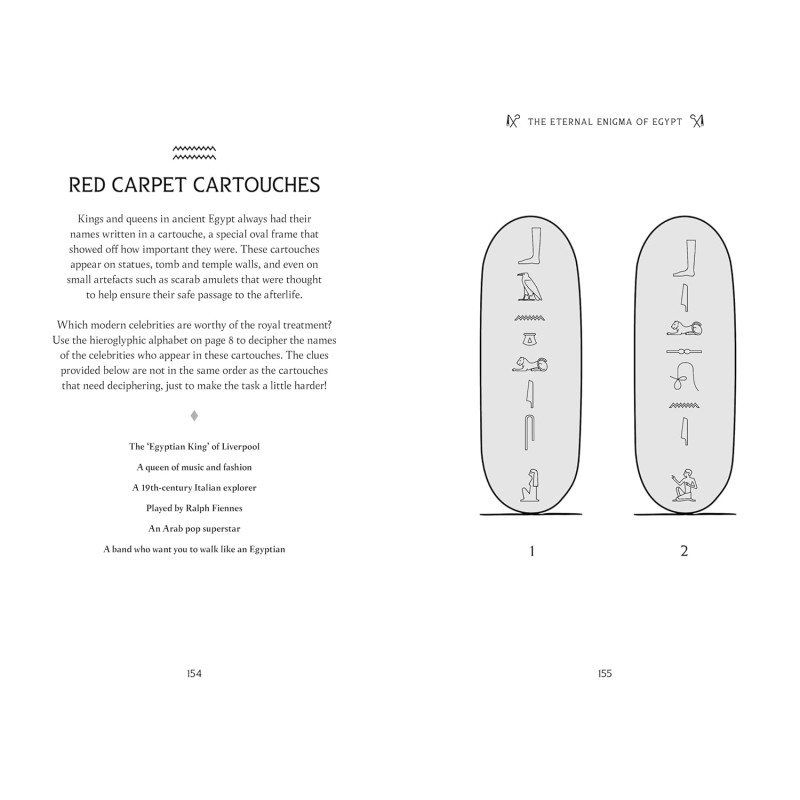 Riddle of the Sphinx: An Ancient Egyptian Puzzle Book - Teşvikiye ...