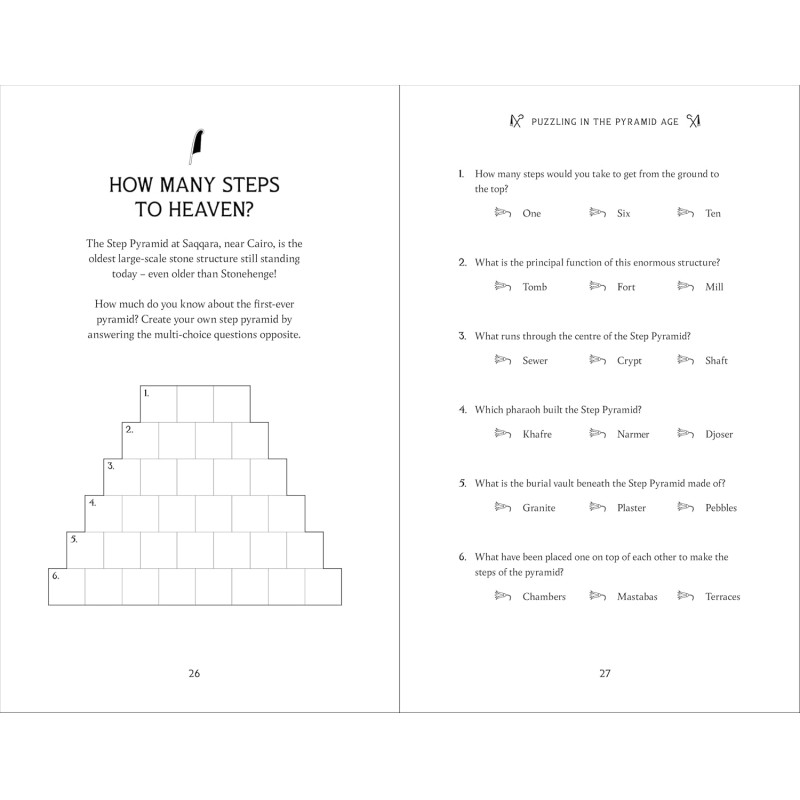 Riddle of the Sphinx: An Ancient Egyptian Puzzle Book - Teşvikiye ...