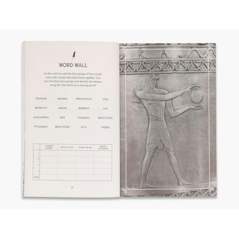 Riddle of the Sphinx: An Ancient Egyptian Puzzle Book - Teşvikiye ...