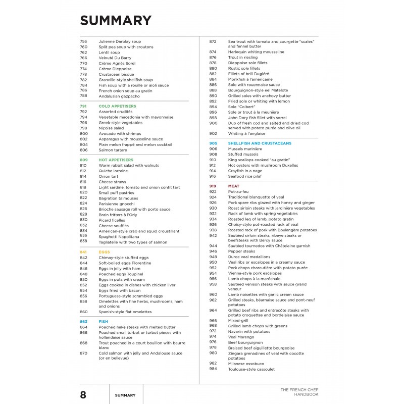 The French Chef Handbook: La cuisine de reference - Teşvikiye Patika ...