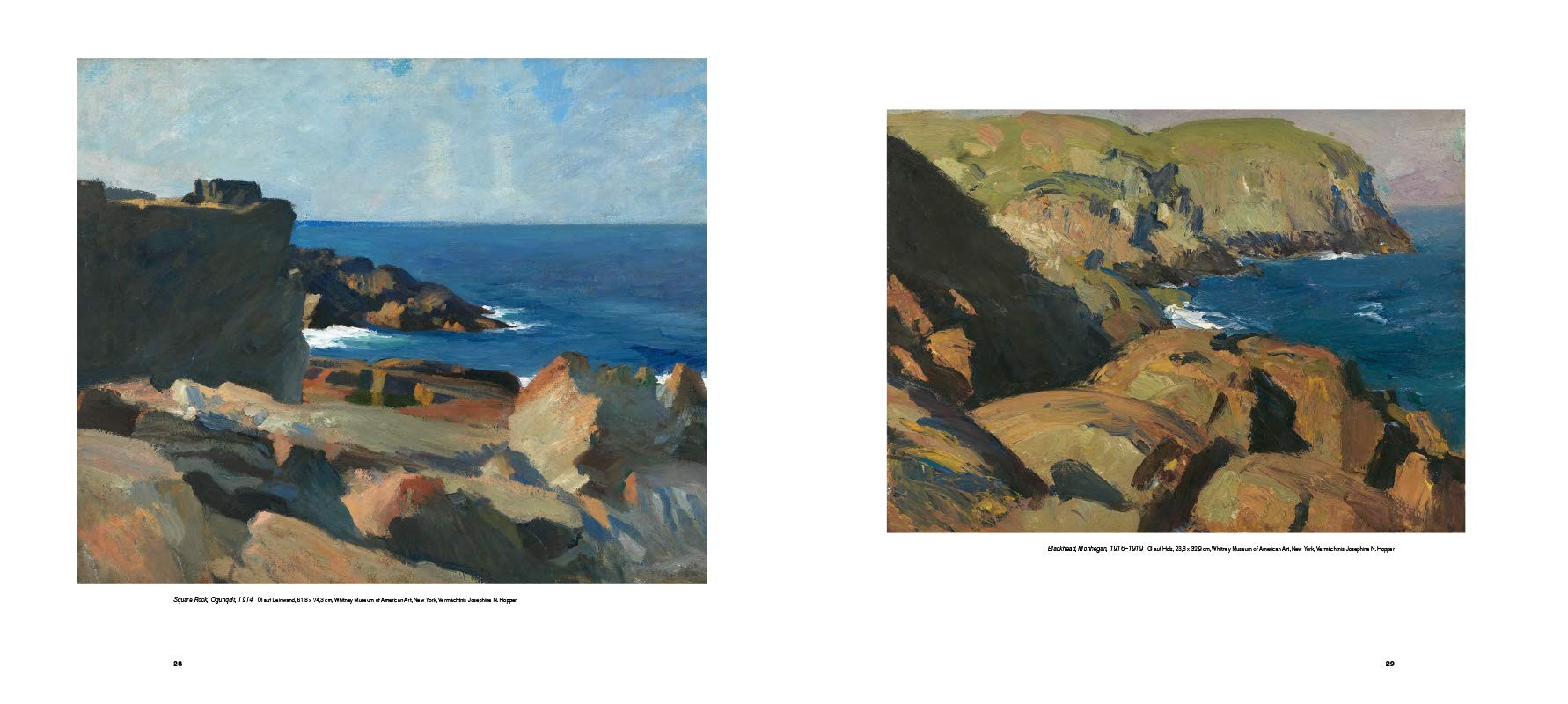 Edward Hopper Landscape Paintings Edward Hopper, Blackhead, Monhegan,